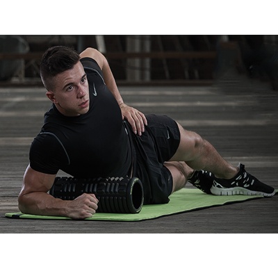 Escape Fitness Black Foam Ridge Roller - Think Sport